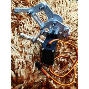 Jual Robot Axis Gripper Robot Mechanical Arm Manipulator Claw Capit Servo Kota Surabaya