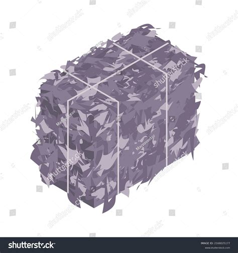 Isometric Garbage Recycling Composition Sorting Pressing Stock Vector Royalty Free 2168025177