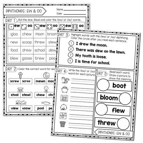 Ew Worksheets