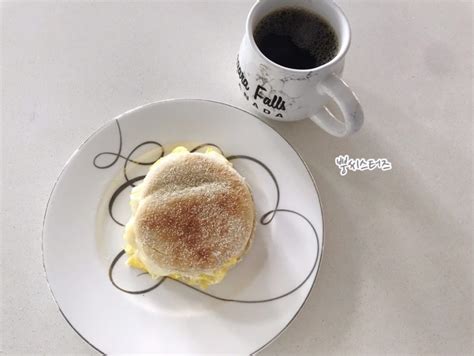 잉글리쉬 머핀 샌드위치ㅣenglish Muffin Sandwich