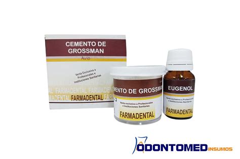 CEMENTO DE GROSSMAN AVIO FARMADENTAL Odontomed Insumos