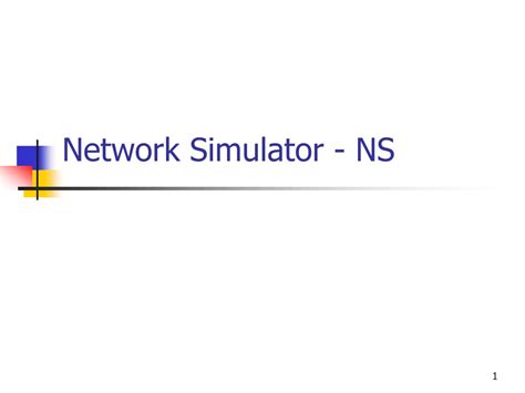 Ppt Integrated Network Simulator Introduction To Ns And Discrete