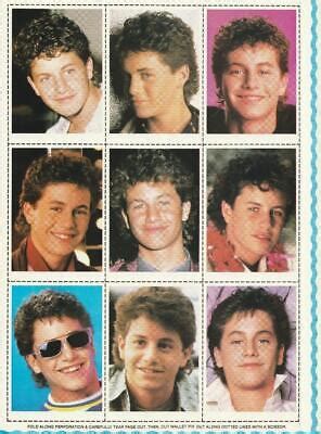 Kirk Cameron Teen Magazine Pinup Clipping Mag 80s PIX Collector Cards
