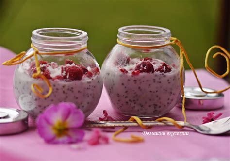 Кокосов десерт с чиа Домашни Вкусотии