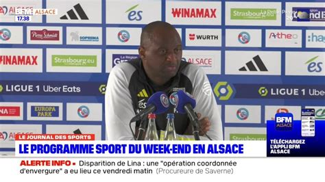 Rc Strasbourg Les Hommes De Patrick Vieira Affrontent Le Rc Lens Ce