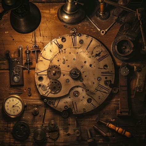 Free Vintage Watch Assembly Photo Vintage Watch Gears Download At