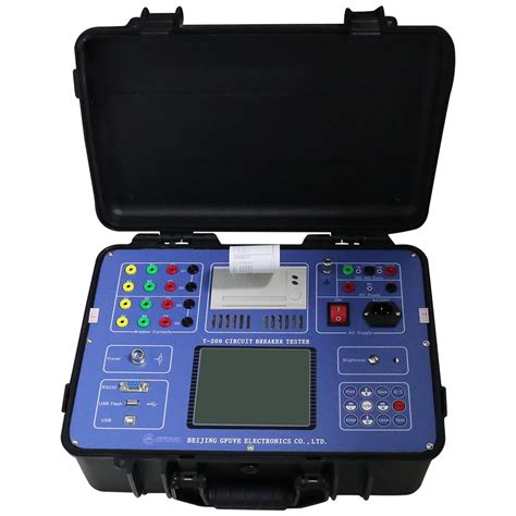 Portable High Voltage Circuit Breaker Tester Analyzer Circuit Breaker Analyzer And Circuit