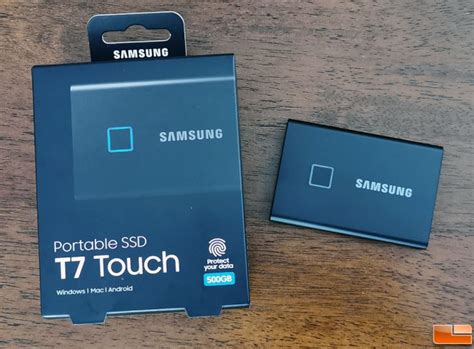 Samsung Portable Ssd T Touch Drive Review Legit Reviews