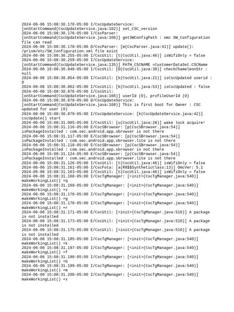 Csc Update Log Pdf Software Computing