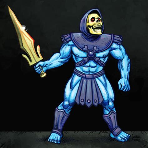 Daily Sketches Skeletor By Fedde On Deviantart
