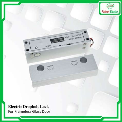 Promo Drop Bolt Lock Frameless Glass Door Dropbolt Access Control
