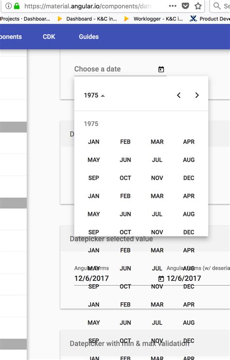 Datepicker Calendar Breaks Down In Firefox · Issue 8305 · Angular