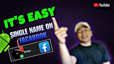 Paano mag palit nang single name sa facebook tutorial 2024 - YouTube