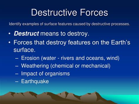 PPT Constructive And Destructive Forces PowerPoint Presentation Free