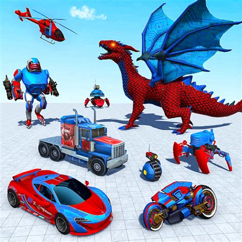 Android 용 Dragon Robot Transform Games 다운로드
