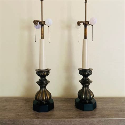 Stiffel Double Socket Lamps Etsy