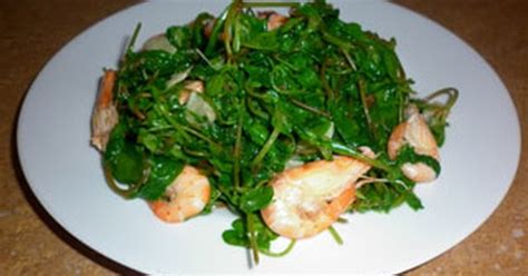 Rau đắng đất Xào Tép