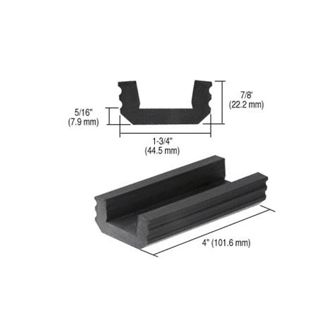 Crl Lgr10ub4 4 Setting And Centering Blocks For 1 116 Laminated Glass