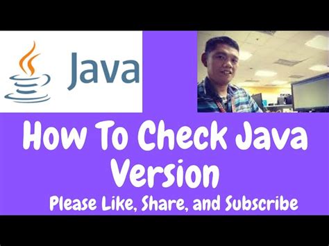 Verify Java Version