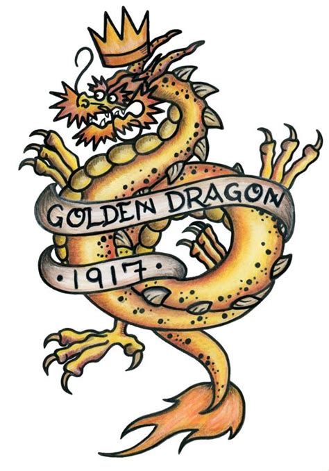 Golden Dragon Tattoo Meaning Navy Ink Symbolism And Design Guide