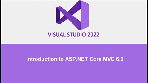 Introduction To Aspnet Core Mvc 60 In Arabic Youtube