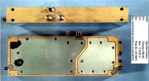 First Generation MMIC Based STAR Correlating Radiometer Receiver Module Download Scientific