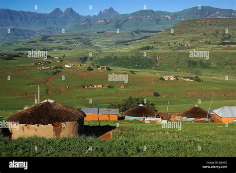 South Africa Africa Look At The Drakensberge Suedafrika Afrika