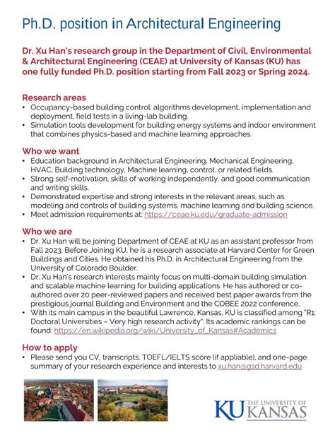 Phd Position On Building System Modeling And Control And Machine Cosmos O