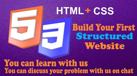 How To Build A Website In Correct Structured For Real Project By Using HTML CSS Part YouTube