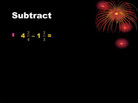 ppt adding and subtracting mixed numbers powerpoint presentation id