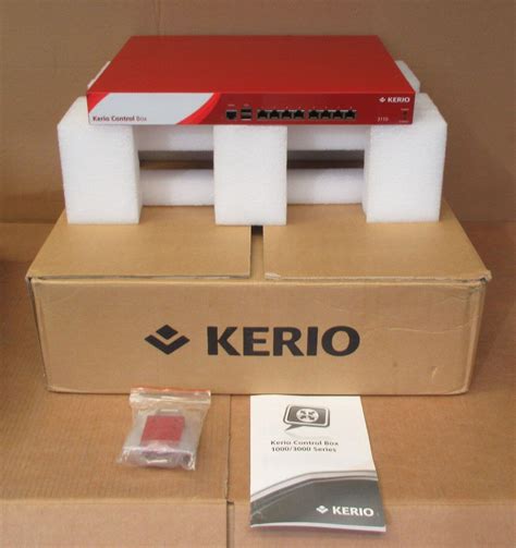 New Kerio Control Box 3110 Security Solution Firewall Router