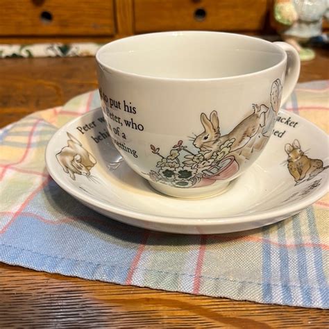 Wedgwood Kitchen Wedgwood Of Etruria Barlaston Peter Rabbit Cup And