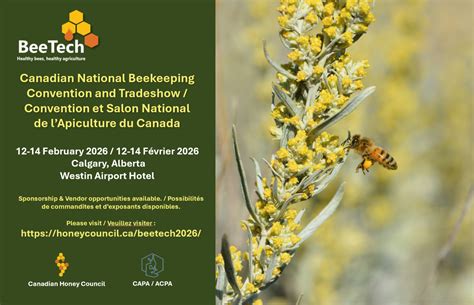 Bee Tech 2026 Canadian National Beekeeping Convention And Tradeshow