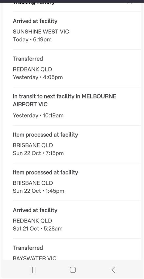 Is This Normal R Australiapost