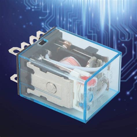 Hot Sale Coil Power Relay Ly2njsocket Base 5a 8 Pin Dc 12v Dpdt Ly2nj