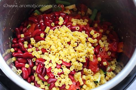 Instant Pot Minestrone Soup Recipe Aromatic Essence