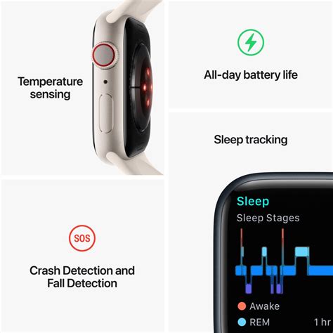 Apple Watch Series 8 41mm Cellular (starlight alu. / starlight sport ...