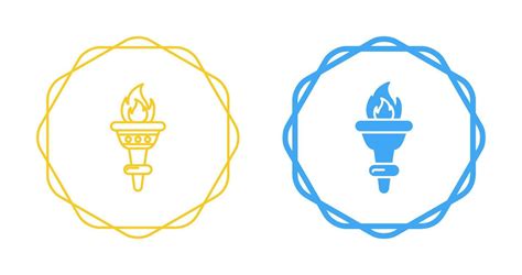 Torch Vector Icon 23979806 Vector Art At Vecteezy