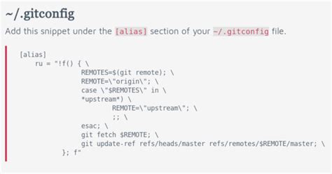 quick hack git reset upstream