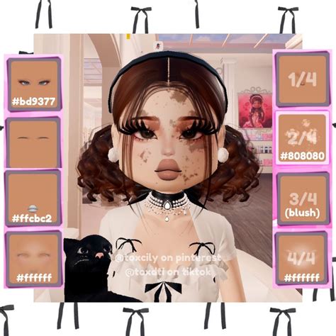 Makeup Combo Idea Dti Dress To Impress Наряды Лицо