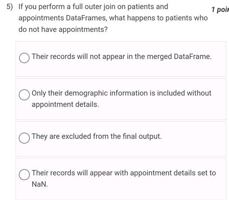 5 If You Perform A Full Outer Join On StudyX