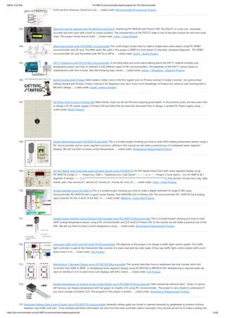 Pic F A Microcontroller Based Projects List Pic Microcontroller Pdf