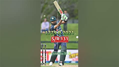 Babar Azam Strike Rate In T20 🥵🥶 Shorts Yearofyou Youtubeshorts