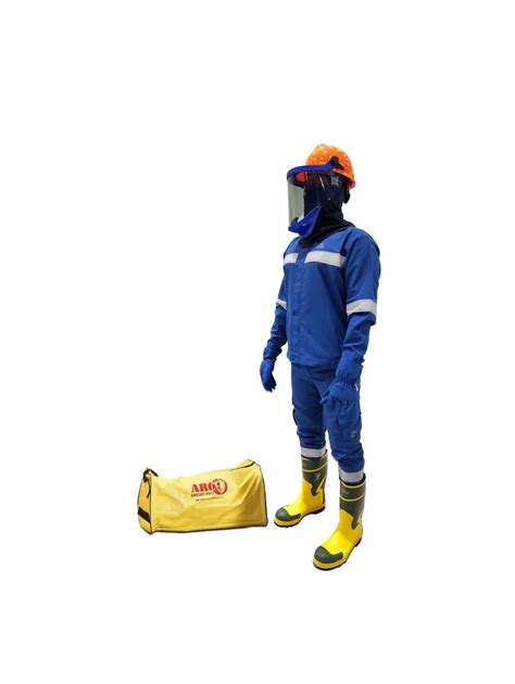 Jackets Coats Blue Arc Flash Electrical Suits For Industrial At