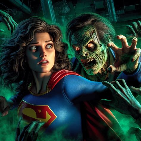 Supergirl In Zombie Factory By Necromancer Rev On Deviantart