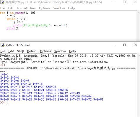 用python实现九九乘法表的几种方式，最简单只需一行代码矩形九九乘法表python代码 Csdn博客