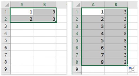 come usare il riempimento automatico di excel excel academy