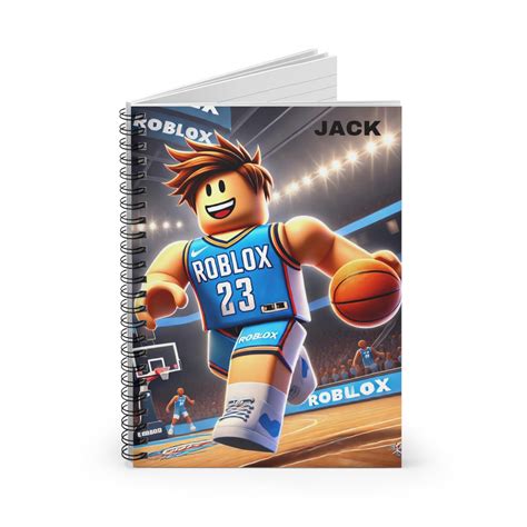 Custom Roblox Notebook Roblox Back To School Notebook Roblox Spiral Notebook Back To School