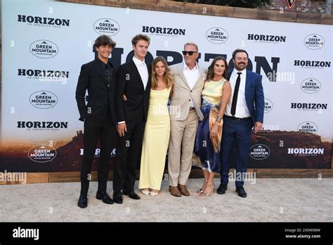 Los Angeles California Usa 24th June 2024 L R Hayes Costner Cayden