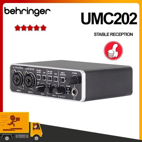Звуковая карта Behringer Behringer UMC202-3 купить по выгодной цене в ...
